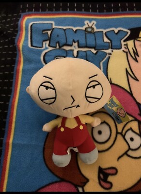 Toy Factory Family Guy 8" Stewie Plush Doll Cartoon TV Character 2014 ...