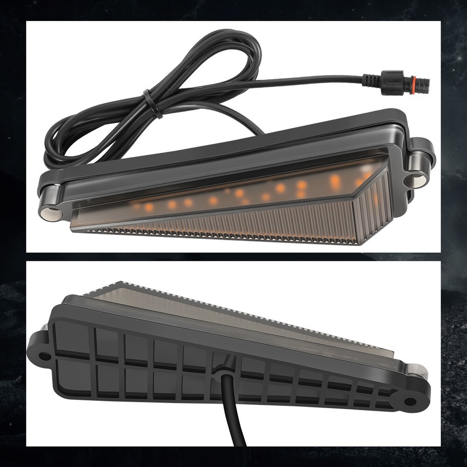 UTV Turn Signal Kit Horn Rocker Switch Plug&Play Blinker Triangle Leds ...