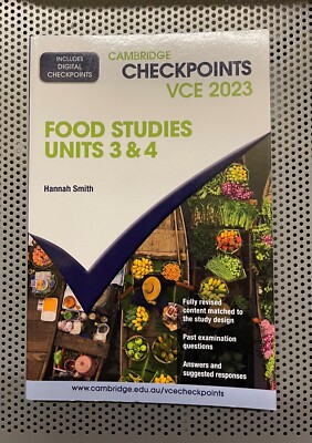 Cambridge Checkpoints VCE Food Studies Units 3&4 2023 | eBay