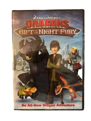 Dreamworks Dragons Gift of The Night Fury (DVD) Brand New Sealed ...