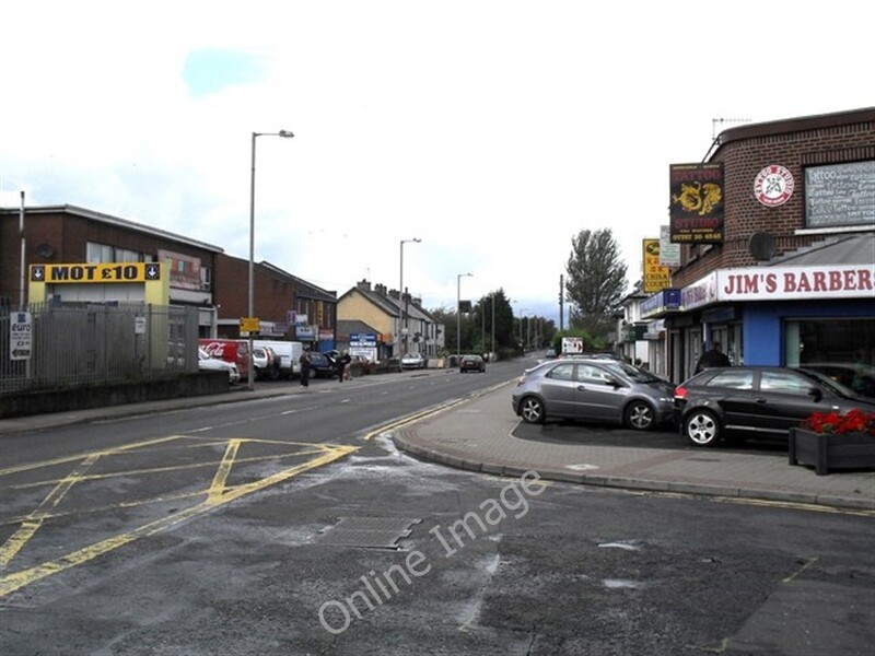 Photo 6x4 Ballyclare Road, Glengormley Carmoney At the junction with ...