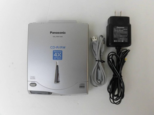 Panasonic KXL-RW11AN USB connection portable CD-R RW drive VIntage PC ...