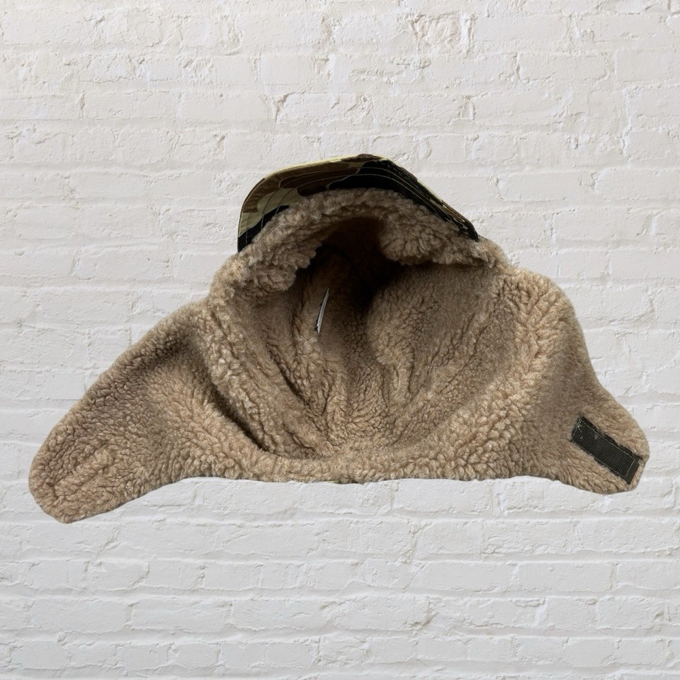 Vintage 80s 90s Columbia Duck Camo Winter Hat Sherpa Lining L/XL | eBay