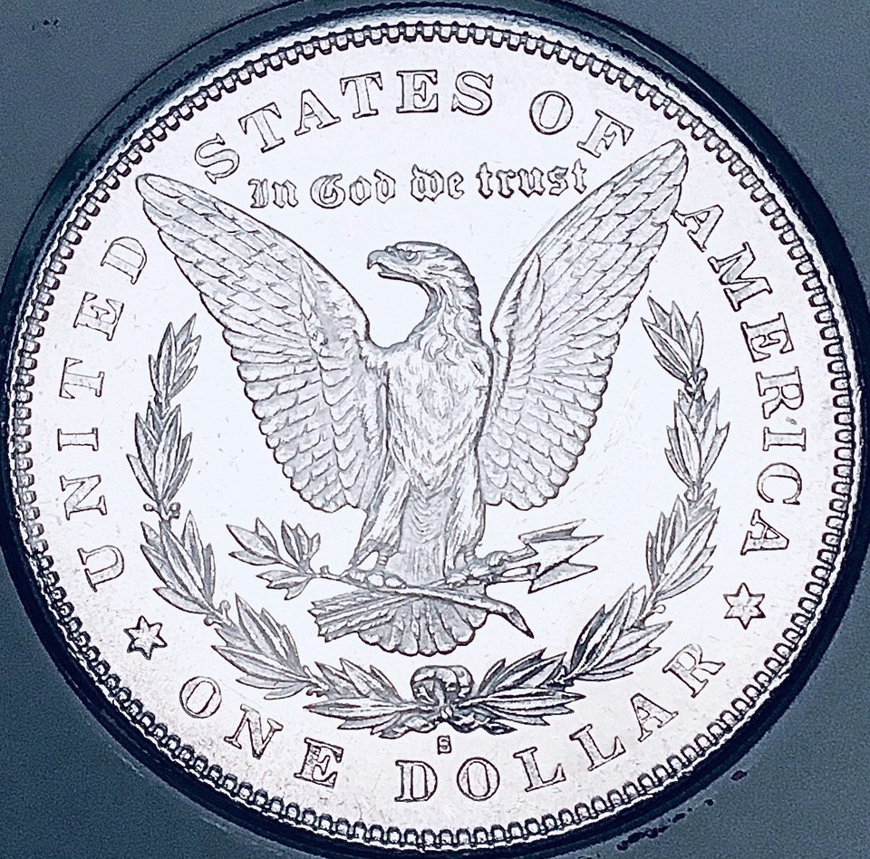 1878-S PROOF-LIKE! BRILLIANT UNCIRCULATED KEY DATE! U.S. MORGAN DOLLAR ...