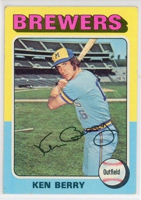 1975 Topps Baseball Ken Berry #447 VG-VGEX | eBay