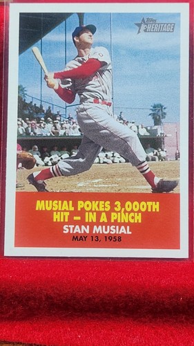 2007 Topps Heritage Baseball Flashbacks #FB5 Stan Musial - St. Louis ...