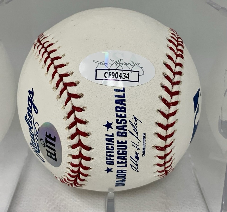 Randy Johnson Autographed Baseball JSA Certified HOF | eBay