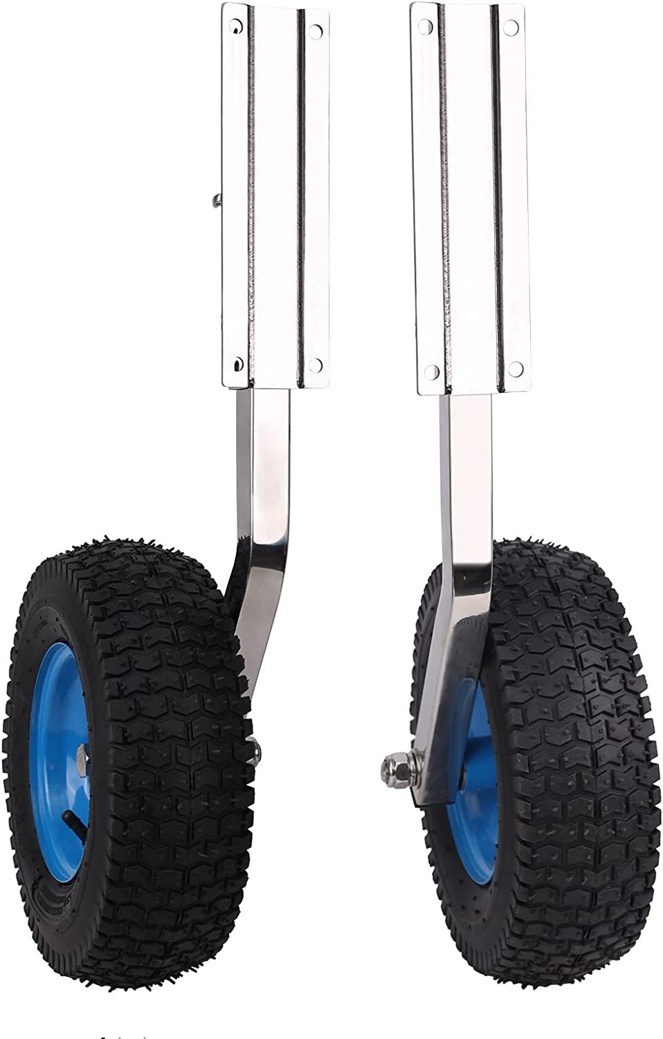 Boat Transom Wheels Launching Dolly Wheels for Inflatable Boat Aluminum ...