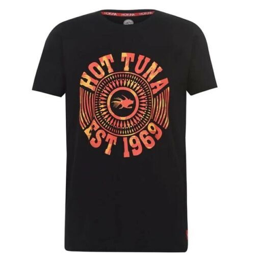 Mens Branded Hot Tuna Logo Fashion Short Sleeves T Shirt Top Size S-4XL ...