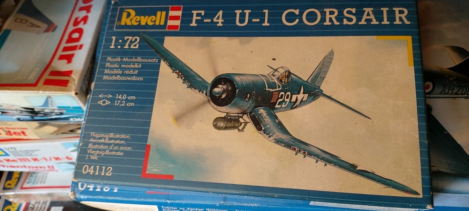 REVELL large collection 1/72 AIRCRAFT Vintage Model Kits Planes ...