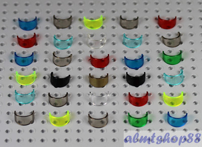 LEGO - 30x Assorted Helmet Visors - Minifigure Sports Racer Driver ...