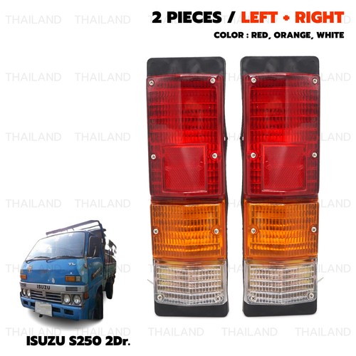 Pair Rear Tail Lamp Lights For Isuzu ELF S250 Heavy Truck 1976 - 1983 ...