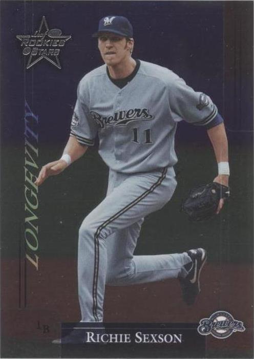 2002 Leaf Rookies & Stars - Richie Sexson #184 Longevity Milwaukee ...