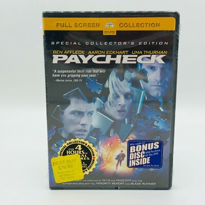 Paycheck DVD Ben Affleck | eBay
