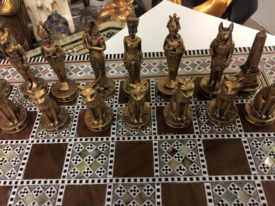 Egyptian Chess Set Product From Egypt