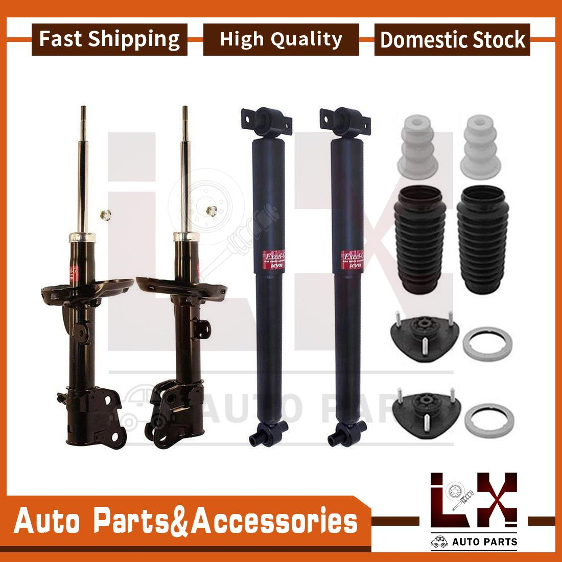 8psc KYB Front Rear Shocks Struts Bellows Mounts Kit Fits 2009-2015 ...