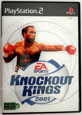 jeu KNOCKOUT KINGS 2001 pour playstation 2 PS2 francais boxe combat ko ...