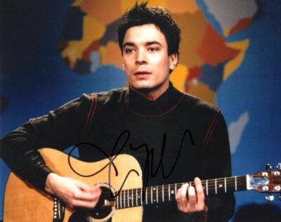 Jimmy Fallon Signed Autograph 8x10 Photo - Young Saturday Night Live ...