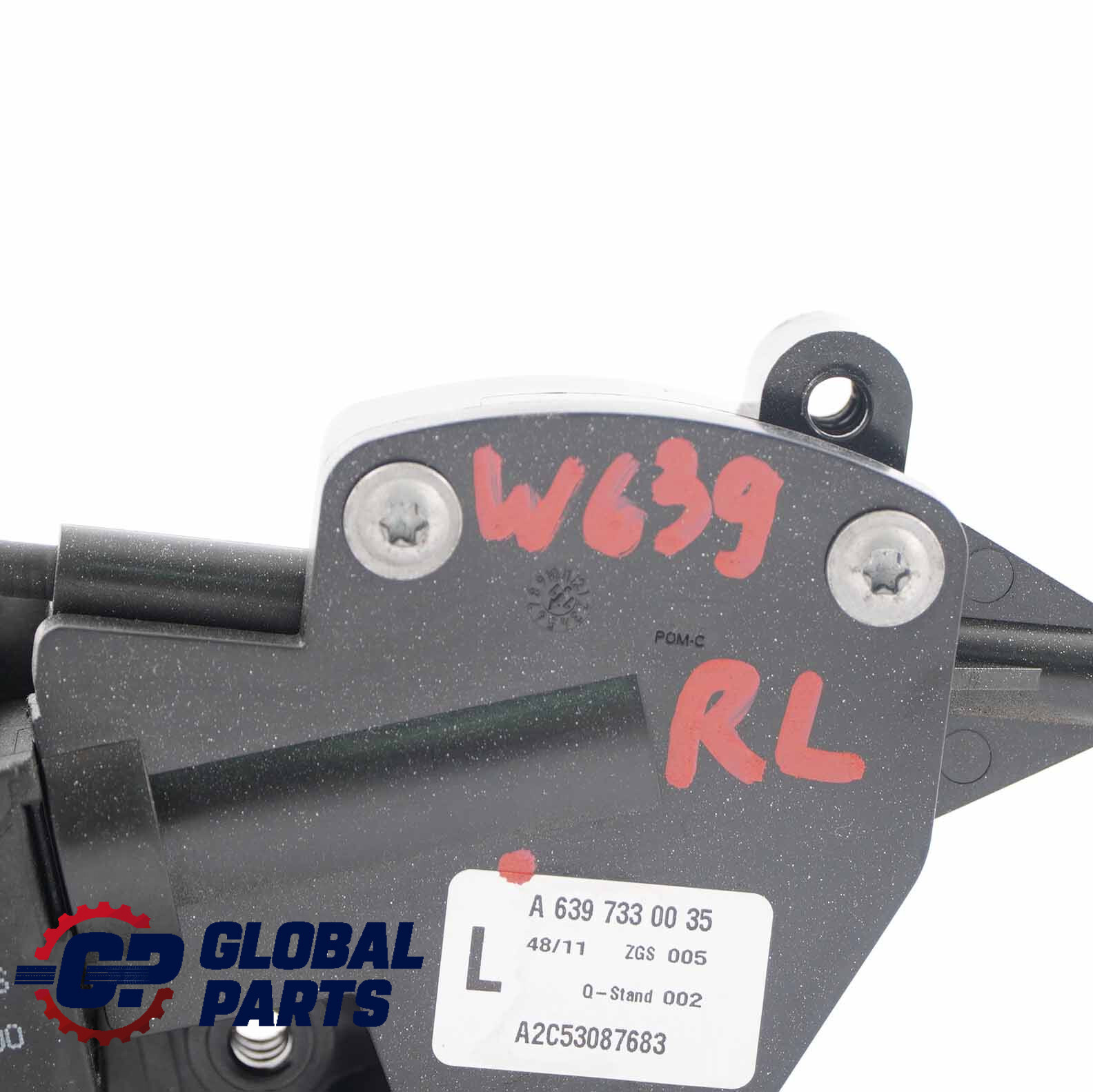 Mercedes W639 Sliding Door Lock Actuator Mechanism Rear Left N/S ...