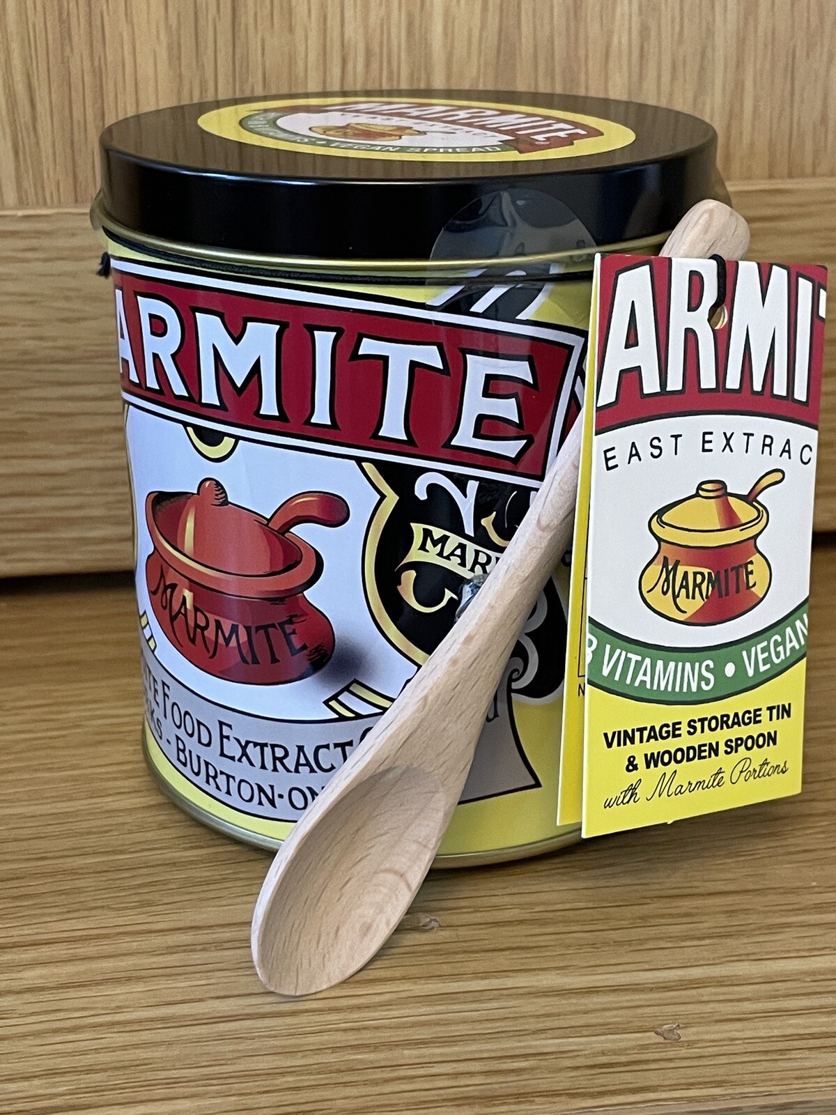 Marmite Collectable 'Vintage' Tin and Spoon Gift Set Brand New! | eBay UK
