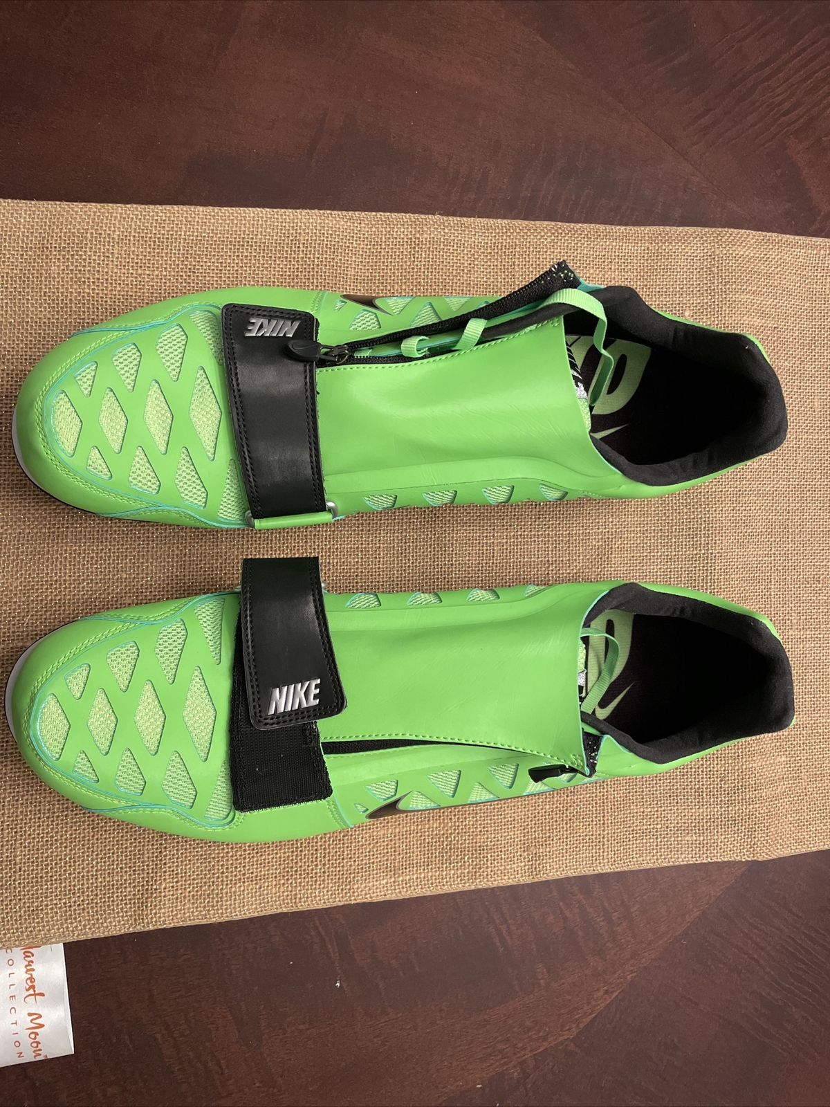 Nike Zoom LJ 4 Long Jump Cleats Spikes Electric Green/Black 415339-300 ...