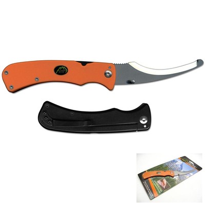 Outdoor Edge Zip Pro Folding Knife 3.5" 7Cr17MoV Steel Blade Orange G ...