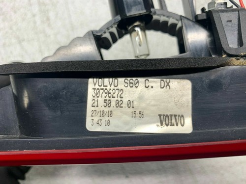 2012 Volvo S60 Series OEM Factory Left Driver Tail Light Quarter Panel ...