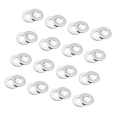 Stainless Steel Flat Washer - 100 Packs Small Metal Washers Fits for ...
