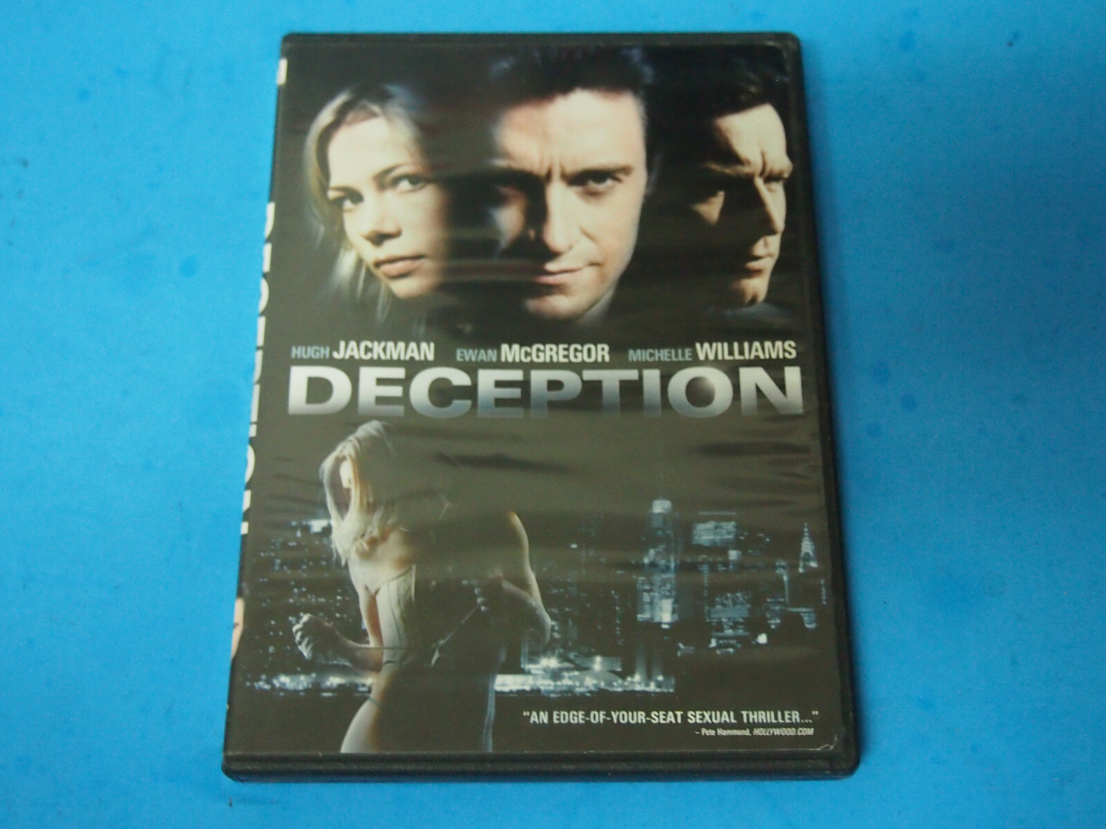 Deception DVD 2008 - Hugh Jackman - Ewan McGregor - Michelle Williams ...