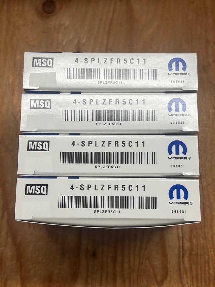 Mopar 14-17 Dodge RAM Jeep Chrysler 5.7L HEMI Spark Plugs SPLZFR5C11 ...