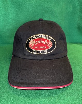 MARTIN OWNERS CLUB strapback Cap~Acoustic Guitar Trucker’s Hat~Est 1833 ...