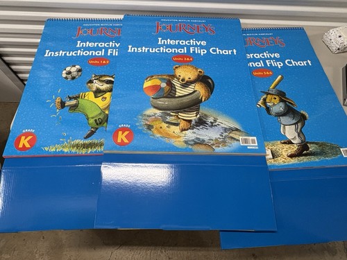 Kindergarten Journeys Interactive Flip Chart Units 1-6 Grade K ...