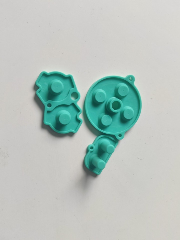 Pastel Green Silicone Rubber Button Pad for Nintendo Game Boy Advance ...