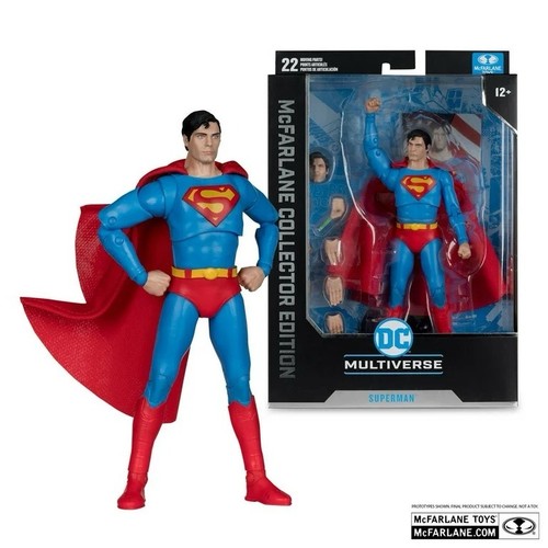 McFarlane DC Multiverse Superman 1978 Movie Christopher Reeve Figure IN ...