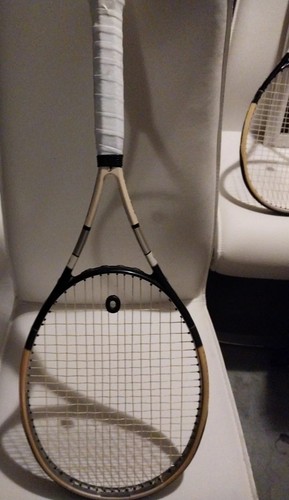 KINETIC PRO KENNEX No.4 TENNIS RACQUET Prime 57 Stringed WHITE TAPE See ...