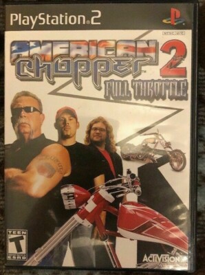 American Chopper 2: Full Throttle PlayStation 2 PS2 GAME COMPLETE with ...