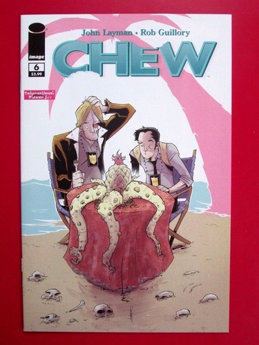 CHEW #6 (NM) JOHN LAYMAN ROB GUILLORY Image SOLD-OUT 1st print! Flavor ...