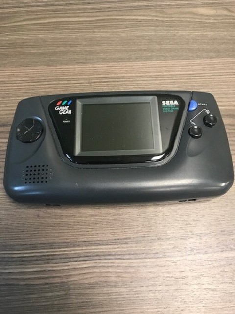 SEGA Game Gear Black Handheld System - Includes 2 Games Case and ...