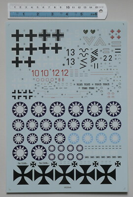 1/32 decals for Me-109 Me-262 P-40 model kits (65254A) | eBay