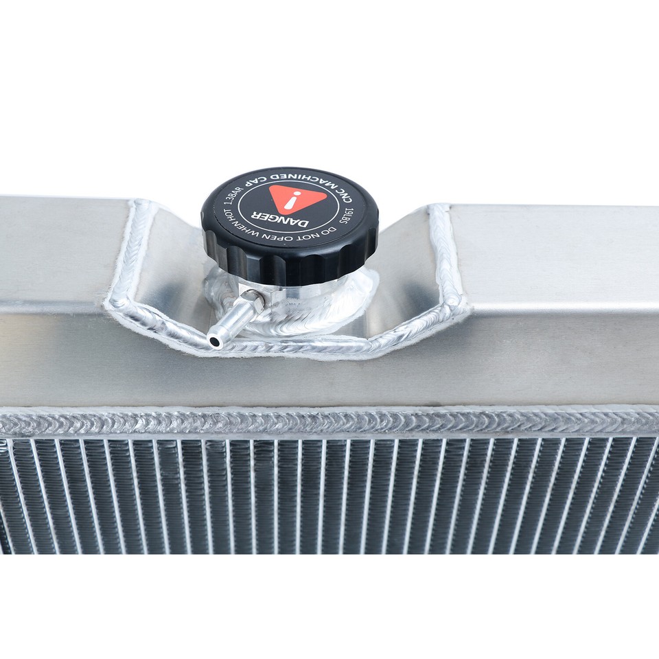 4 ROW Aluminium Radiator for 1960-1966 65 Ford Mustang Falcon Ranchero ...