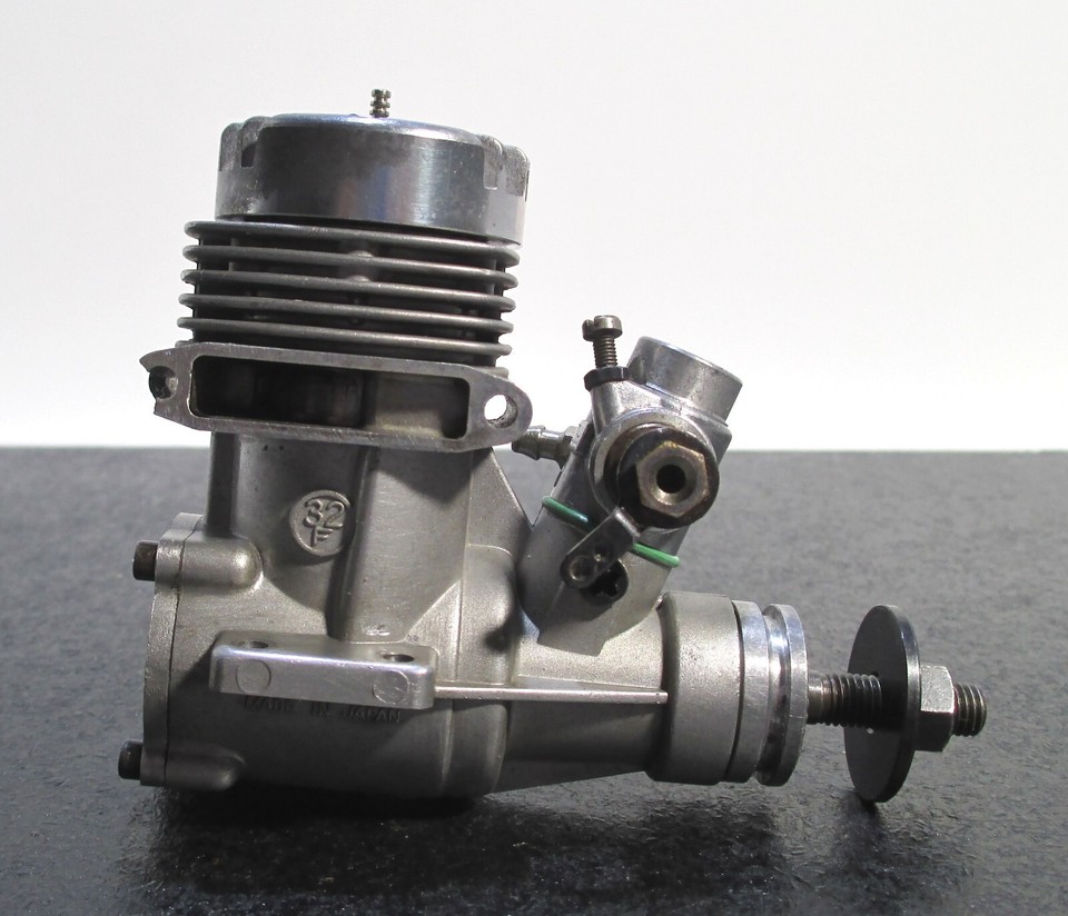 O.S. MAX-32F ABC 5.23cc 2 cycle glow engine with muffler for R/C ...