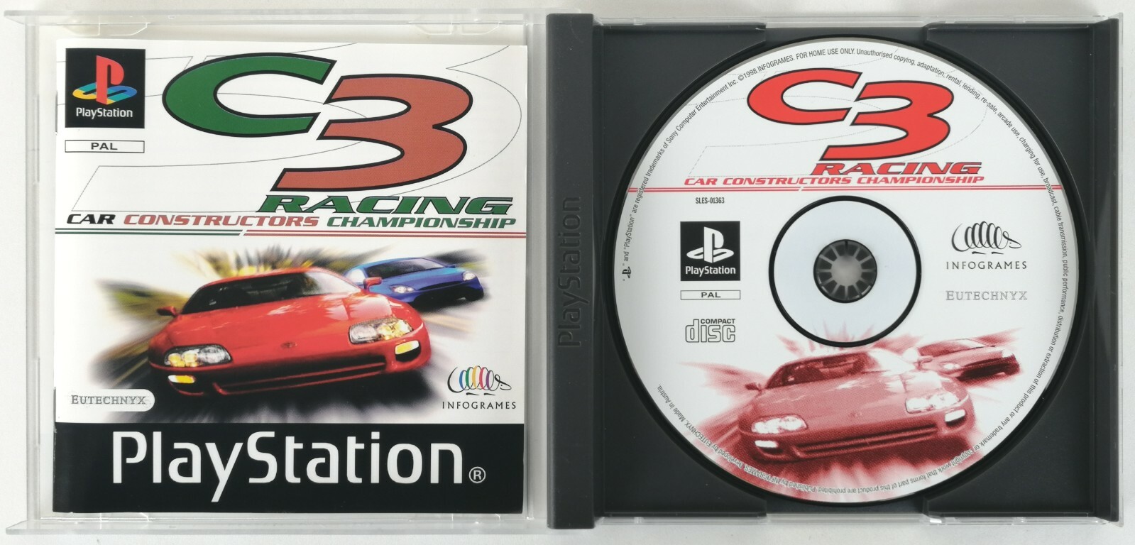 C-3 RACING - PLAY STATION 1 - PS1 - RACING GAME | eBay
