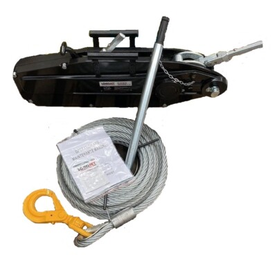 4WD Hand Winch Off Road 5300KG Lifting / 8200KG Pulling 4x4 Recovery ...
