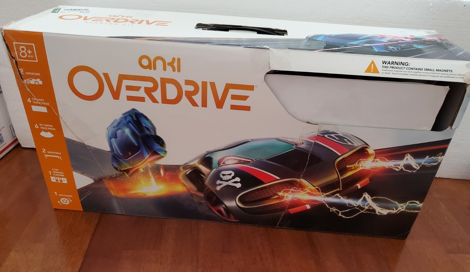 Anki Overdrive Starter Kit with 2 Super Cars Charging Stand Risers and ...
