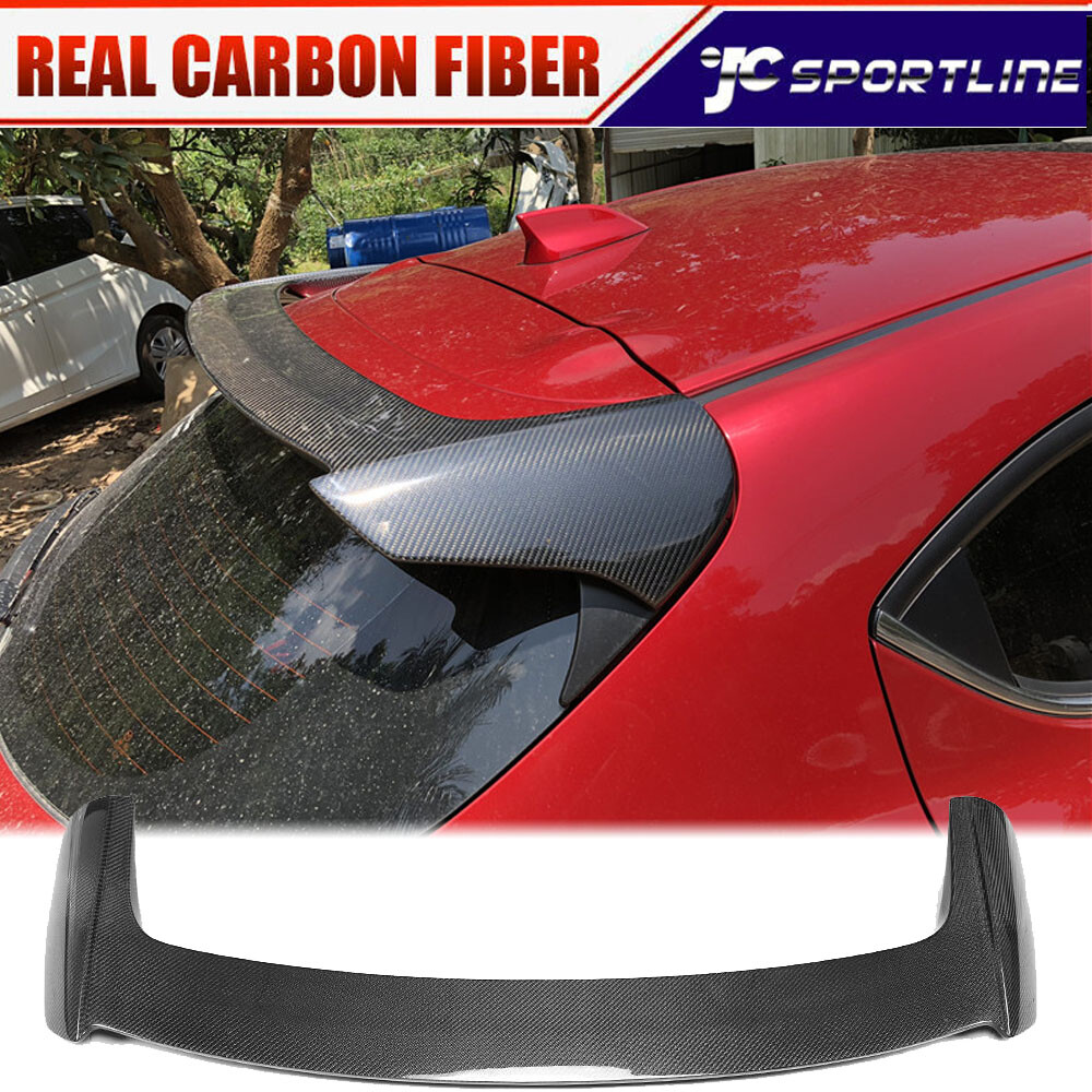Fits Mazda 3 Axela Hatchback 2014-2019 Rear Roof Spoiler Window Wing ...