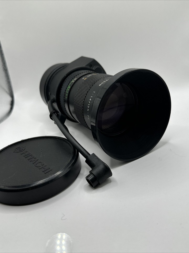 Vintage Fujinon TV Zoom Lens Japan Fuji Optical Untested 1:1.4/12.5-75 ...