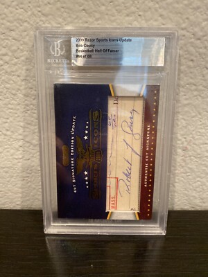 BOB COUSY 2009 RAZOR CUT SIGNATURE AUTO AUTOGRAPH CARD! | eBay
