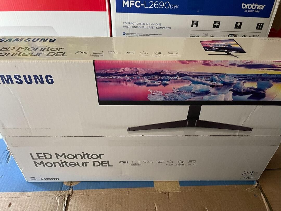 SAMSUNG 24" Class T35F Series Full HD (1920 x 1080) IPS 75Hz AMD ...
