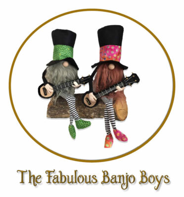 Cloth Folk Art Doll (Paper) Pattern "The Fabulous Banjo Boys" By Norma ...