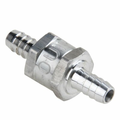 12mm 1/2" Aluminum One Way Fuel Non-Return Auto Check Valve Petrol ...